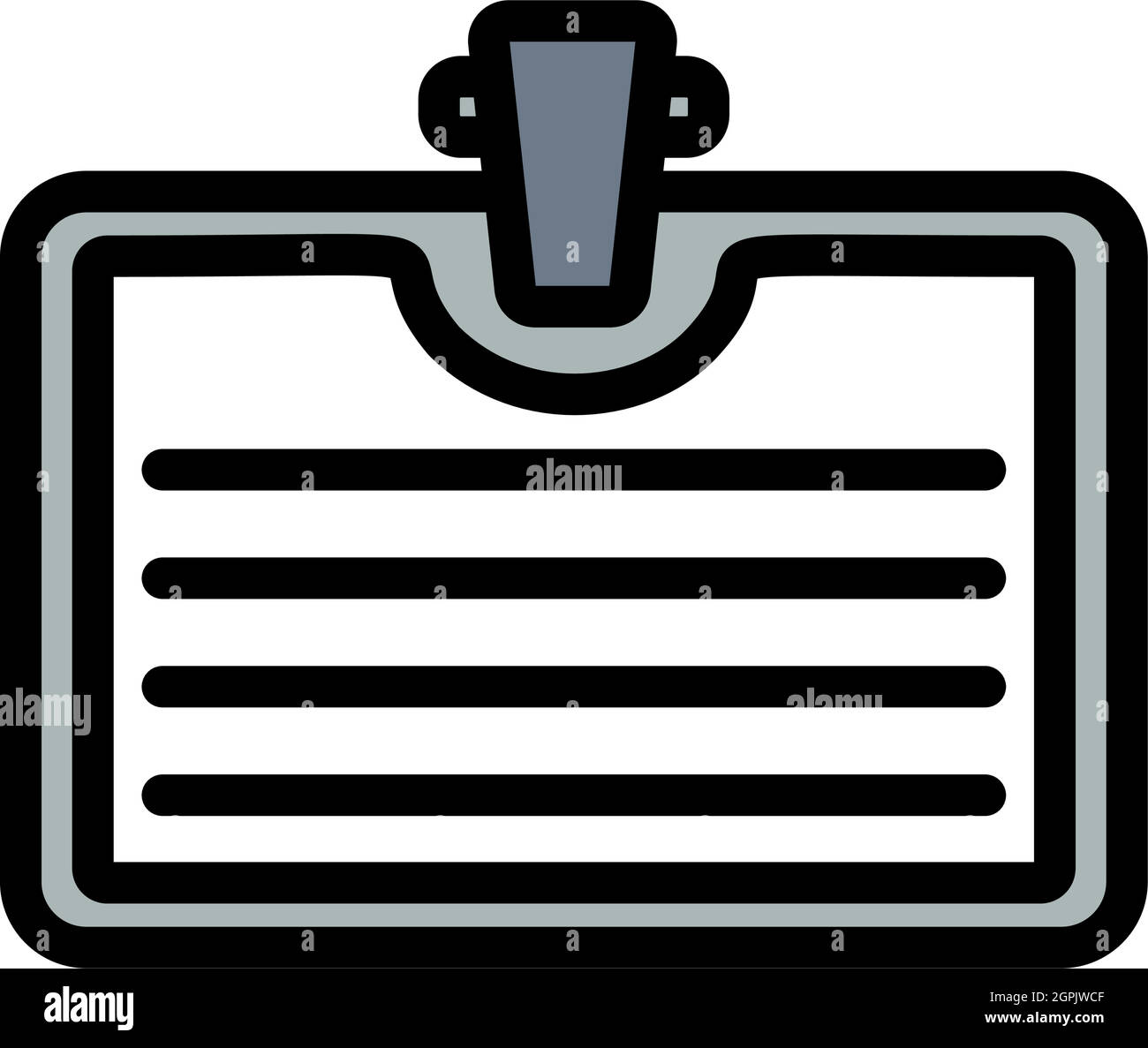 Name badge concept Stock Vector Images - Alamy