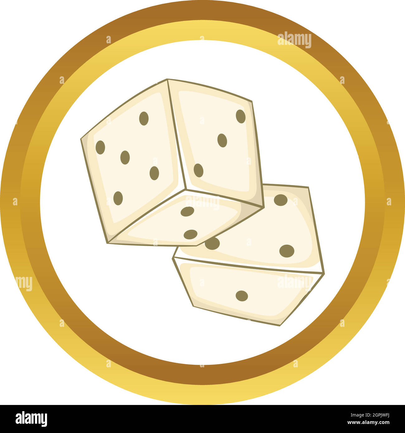 Toss dice Stock Vector Images - Alamy
