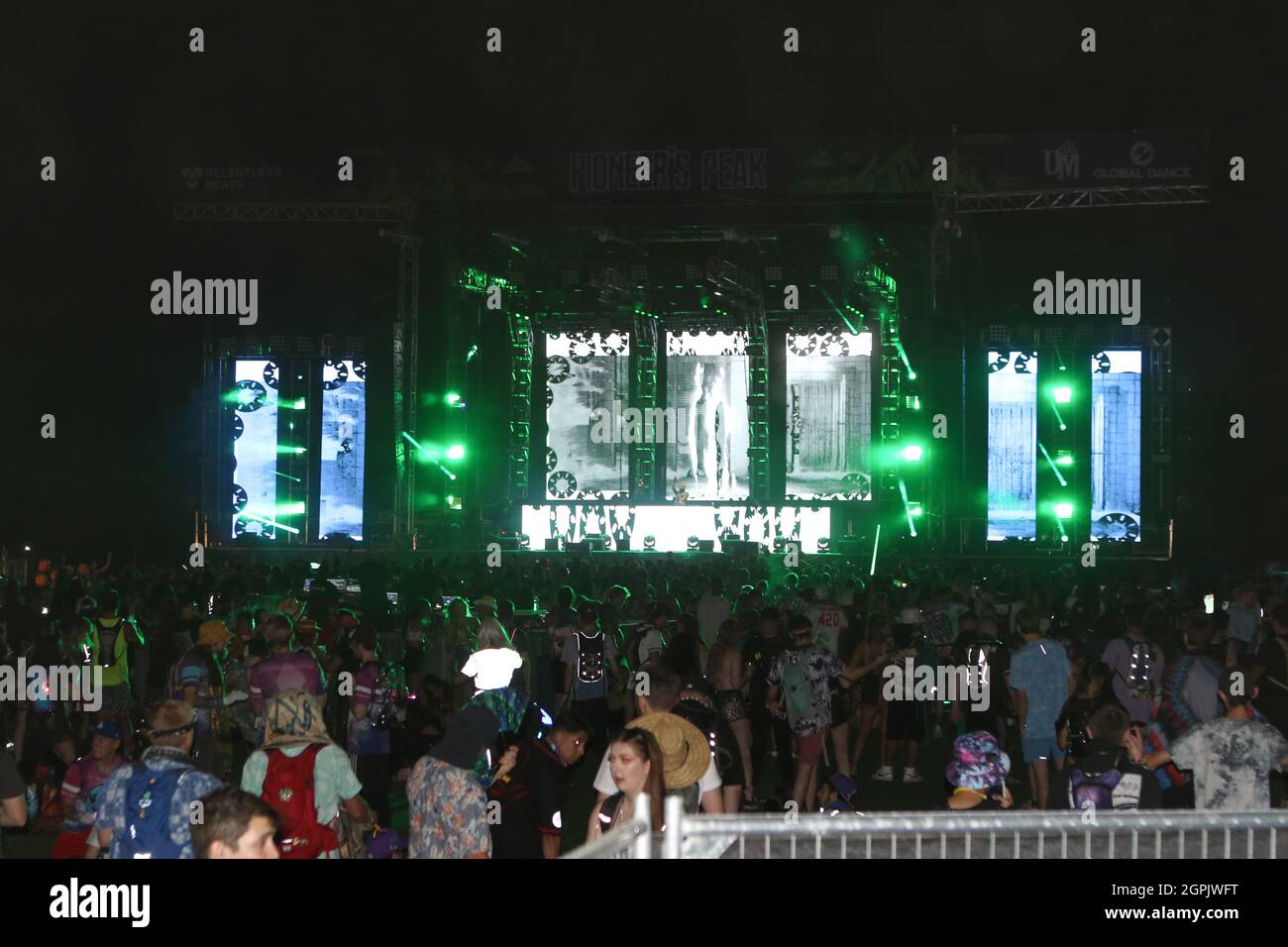 Goldrush Music Festival Stock Photo - Alamy