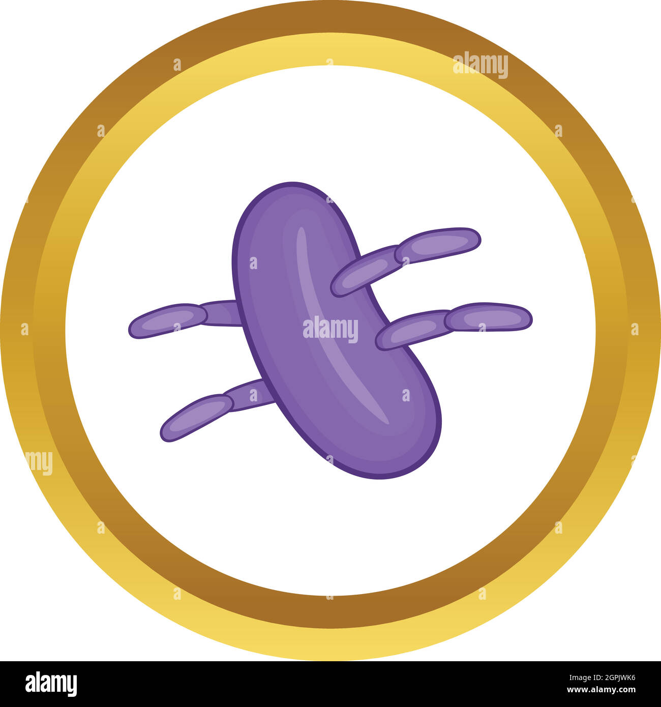 Parasite or virus vector icon Stock Vector Image & Art - Alamy