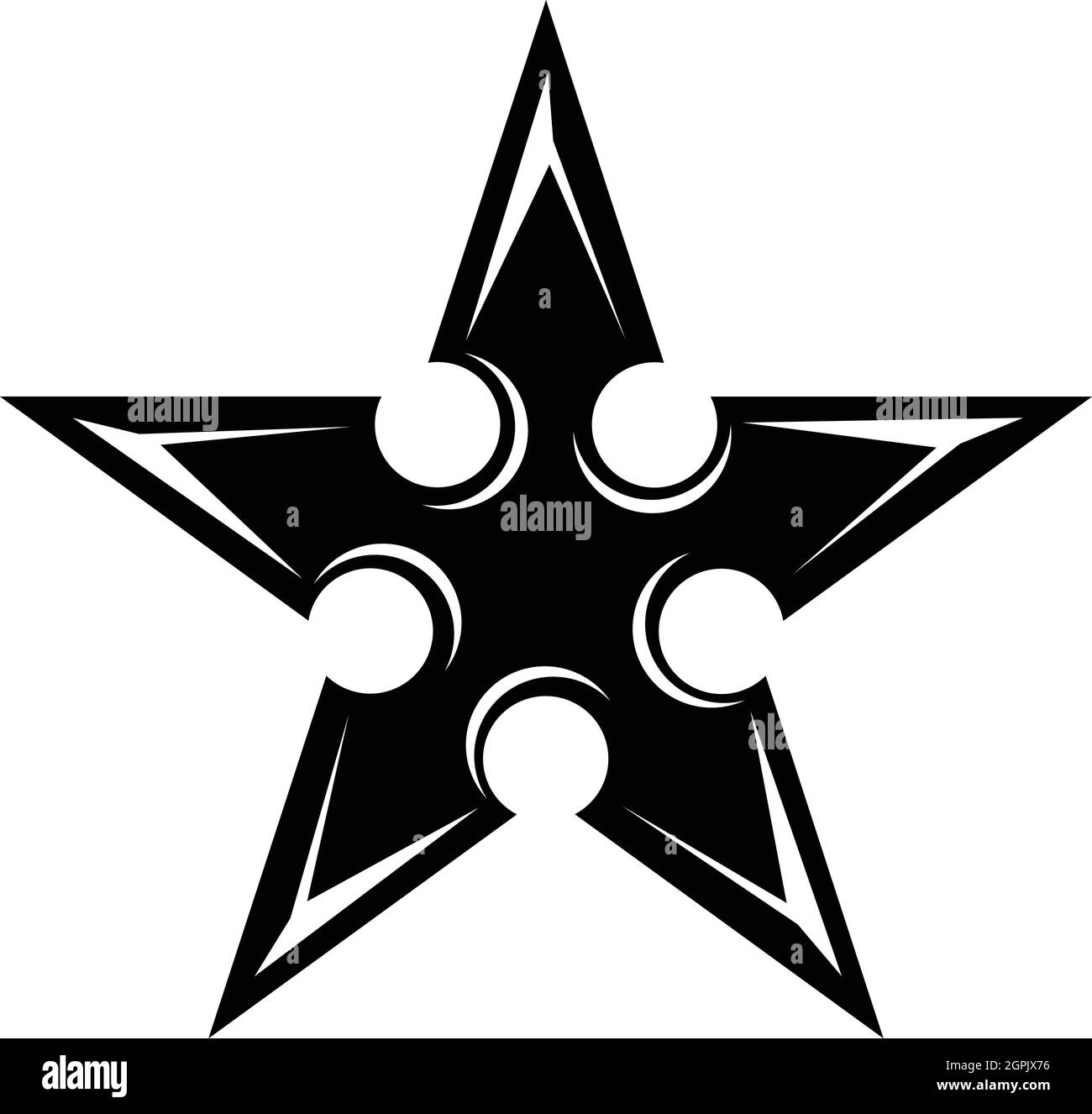 Figure star icon, simple style Stock Vector Image & Art - Alamy