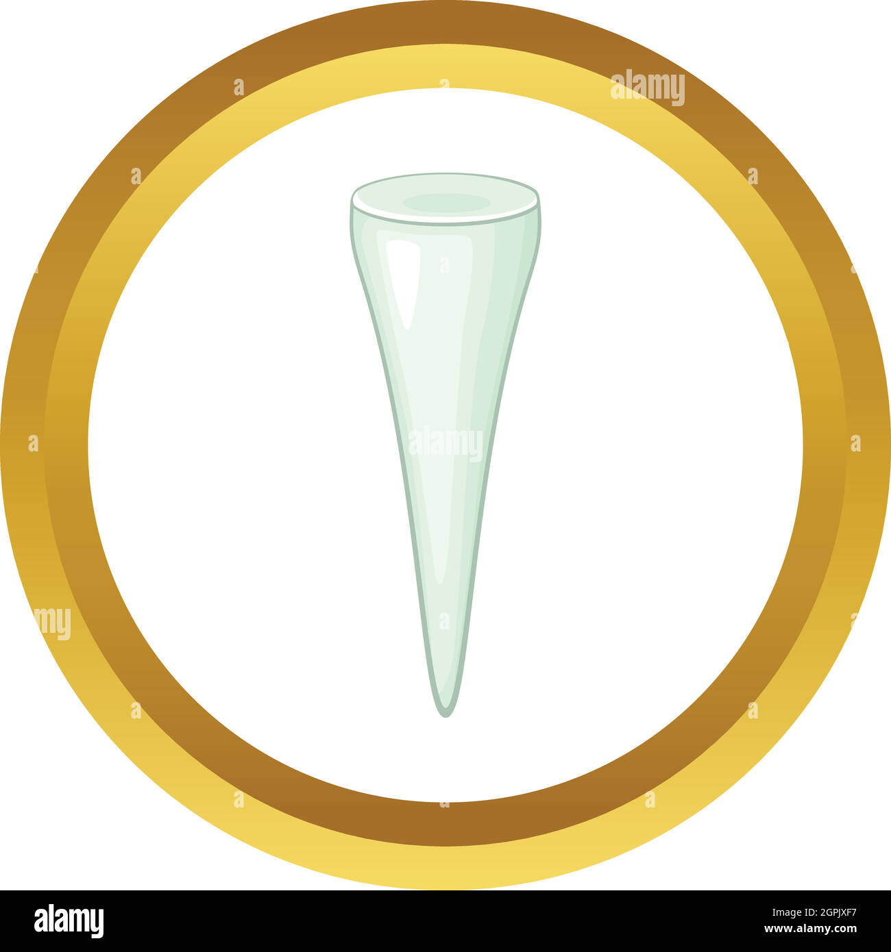 Golf ball vector hi-res stock photography and images - Alamy