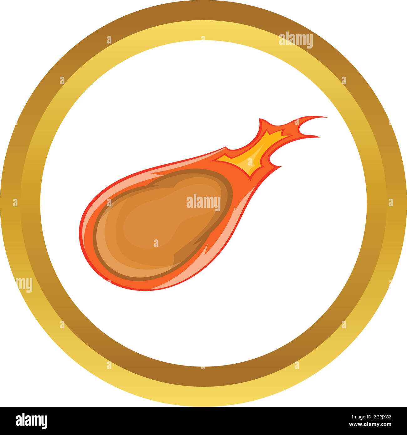 Comet icon cartoon style Stock Vector Images - Alamy