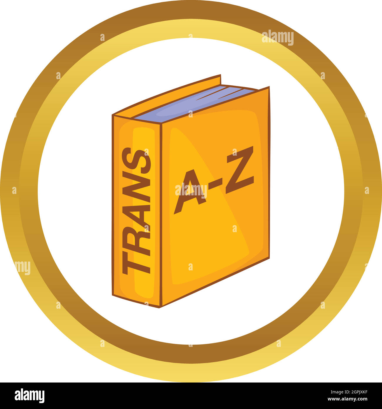 Translation book vector icon Stock Vector Image & Art - Alamy