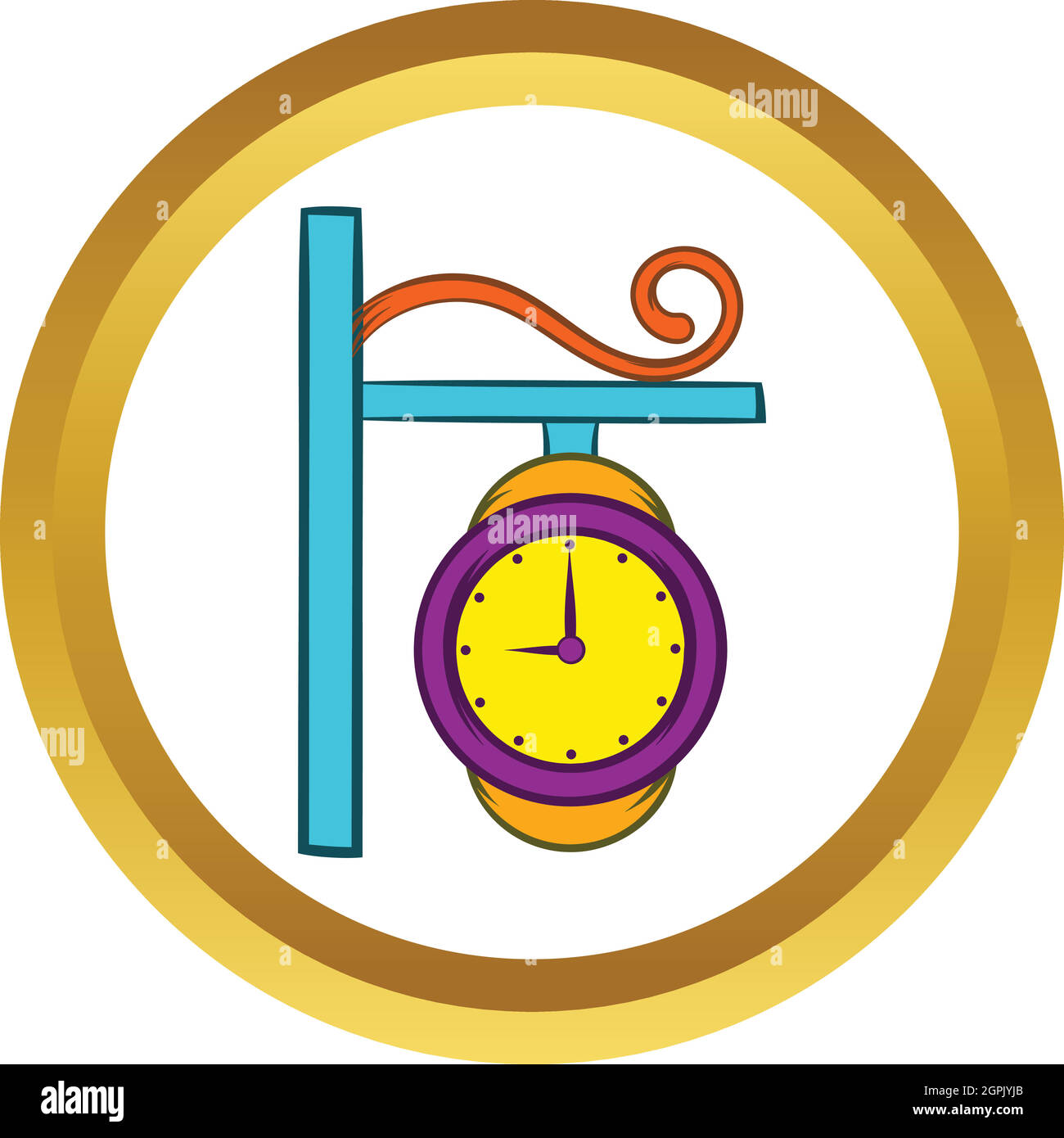 Outdoor train platform Stock Vector Images - Alamy