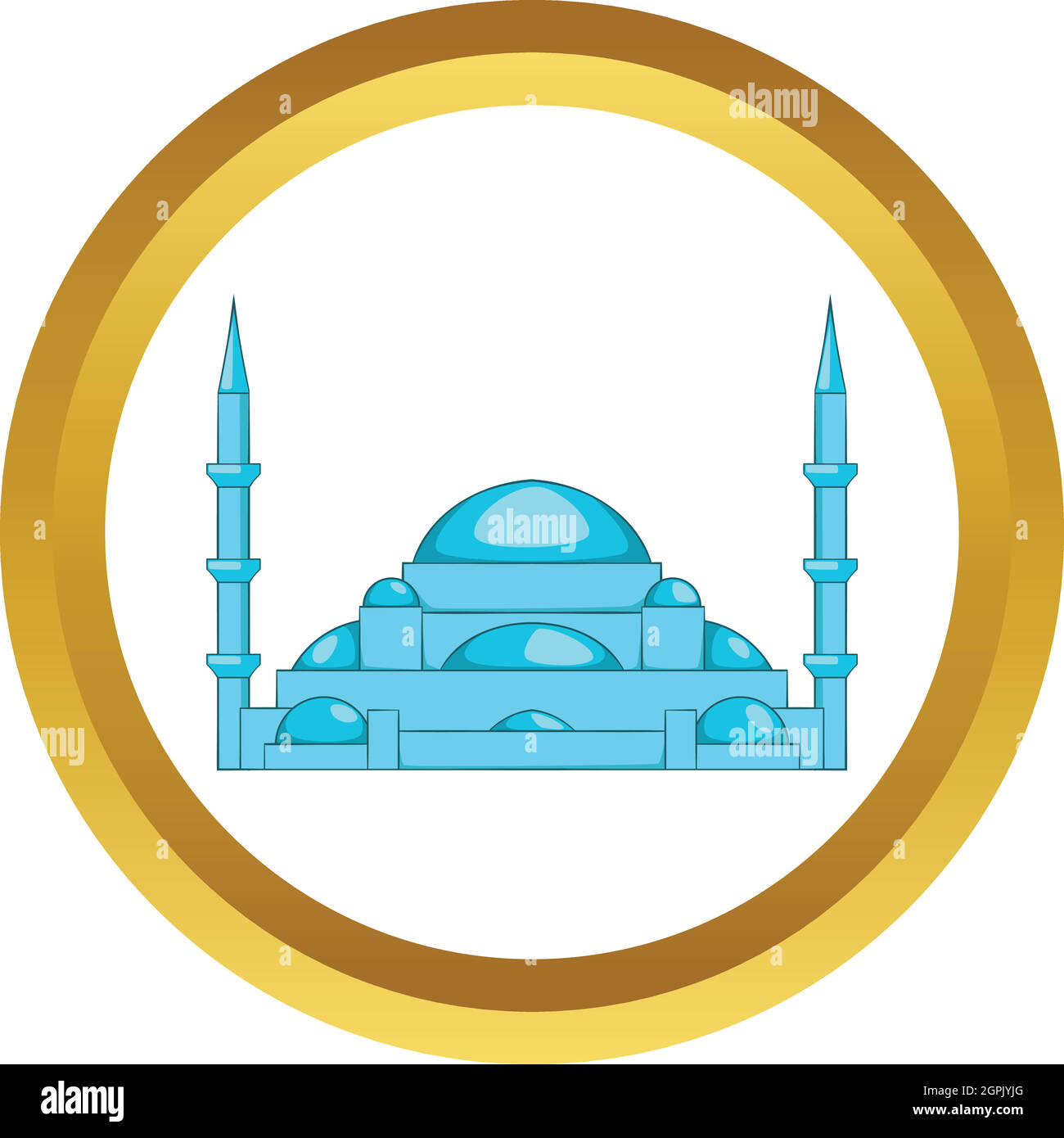 Mosque isolated Stock Vector Images - Alamy