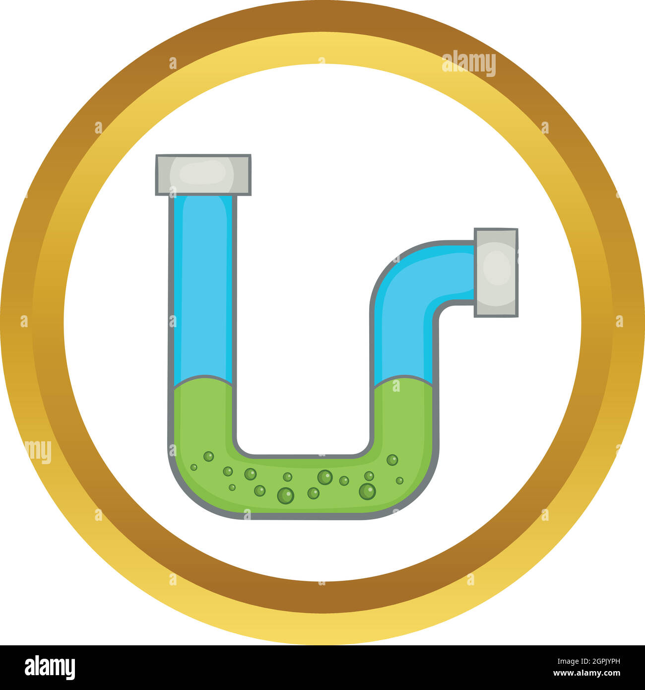In the pipe Stock Vector Images - Alamy