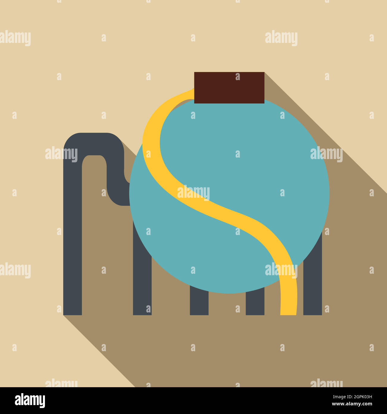 Refining icon, flat style Stock Vector Image & Art - Alamy