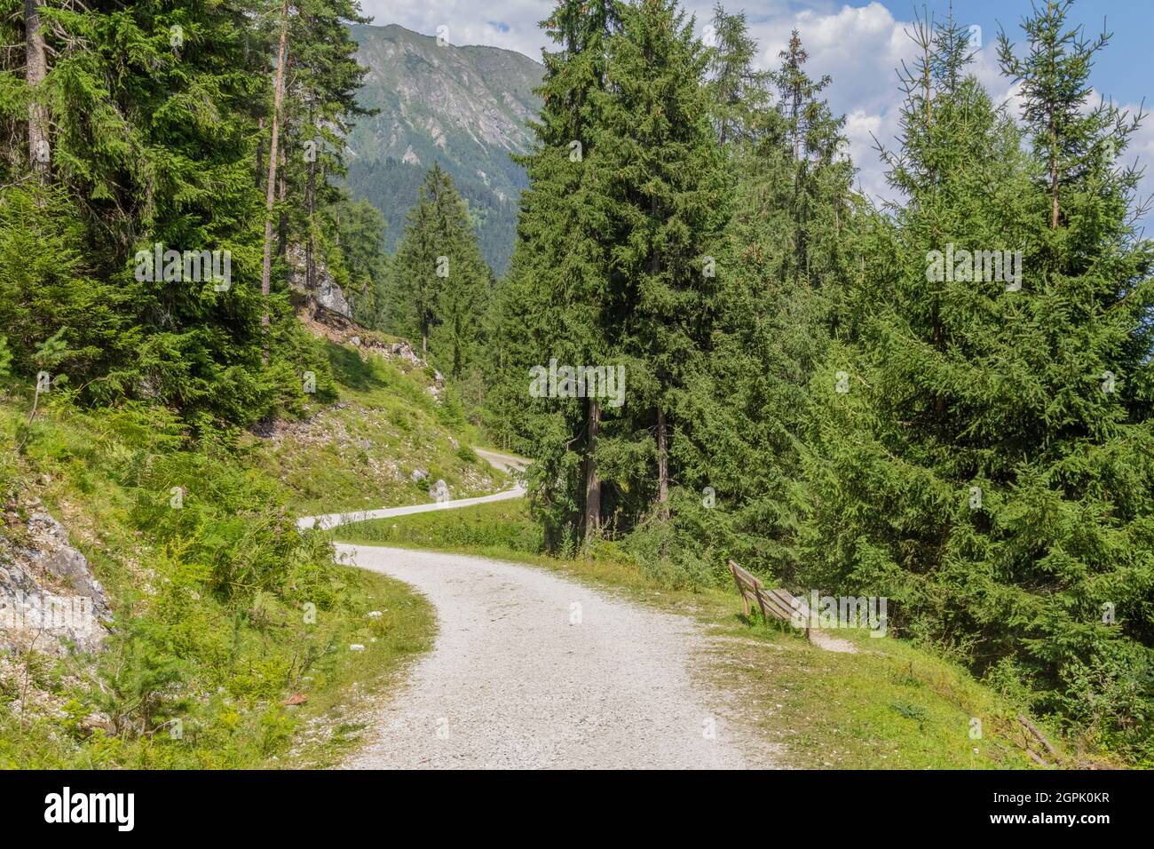 Impression around the Stubaital in Tyrol, a district in Austria Stock ...