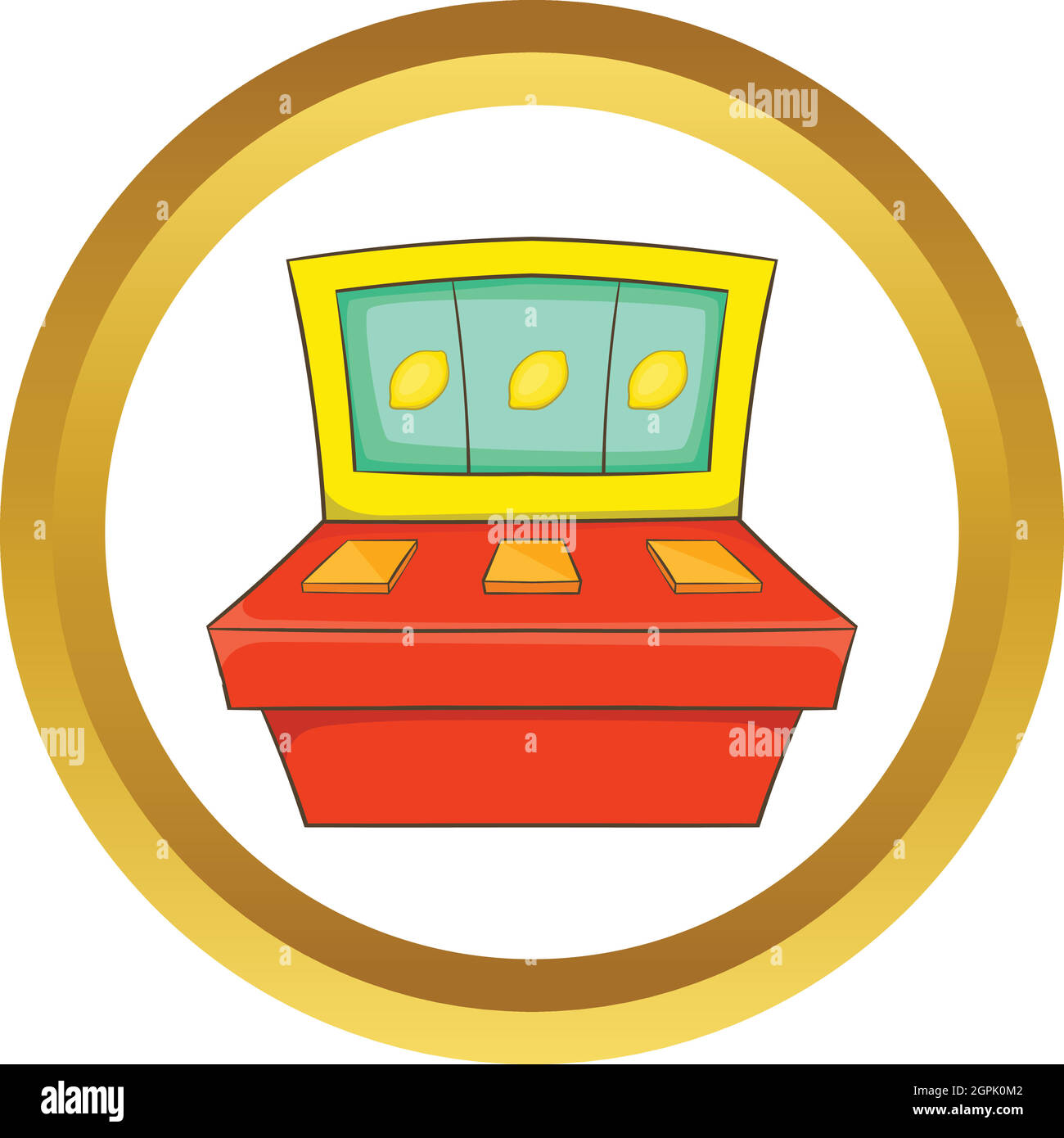 Lottery machine isolated Stock Vector Images - Alamy