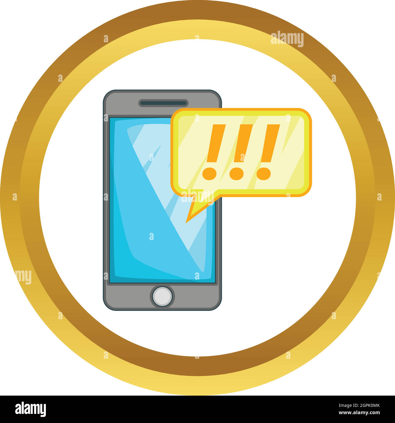 Mobile phone vector icon Stock Vector Image & Art - Alamy
