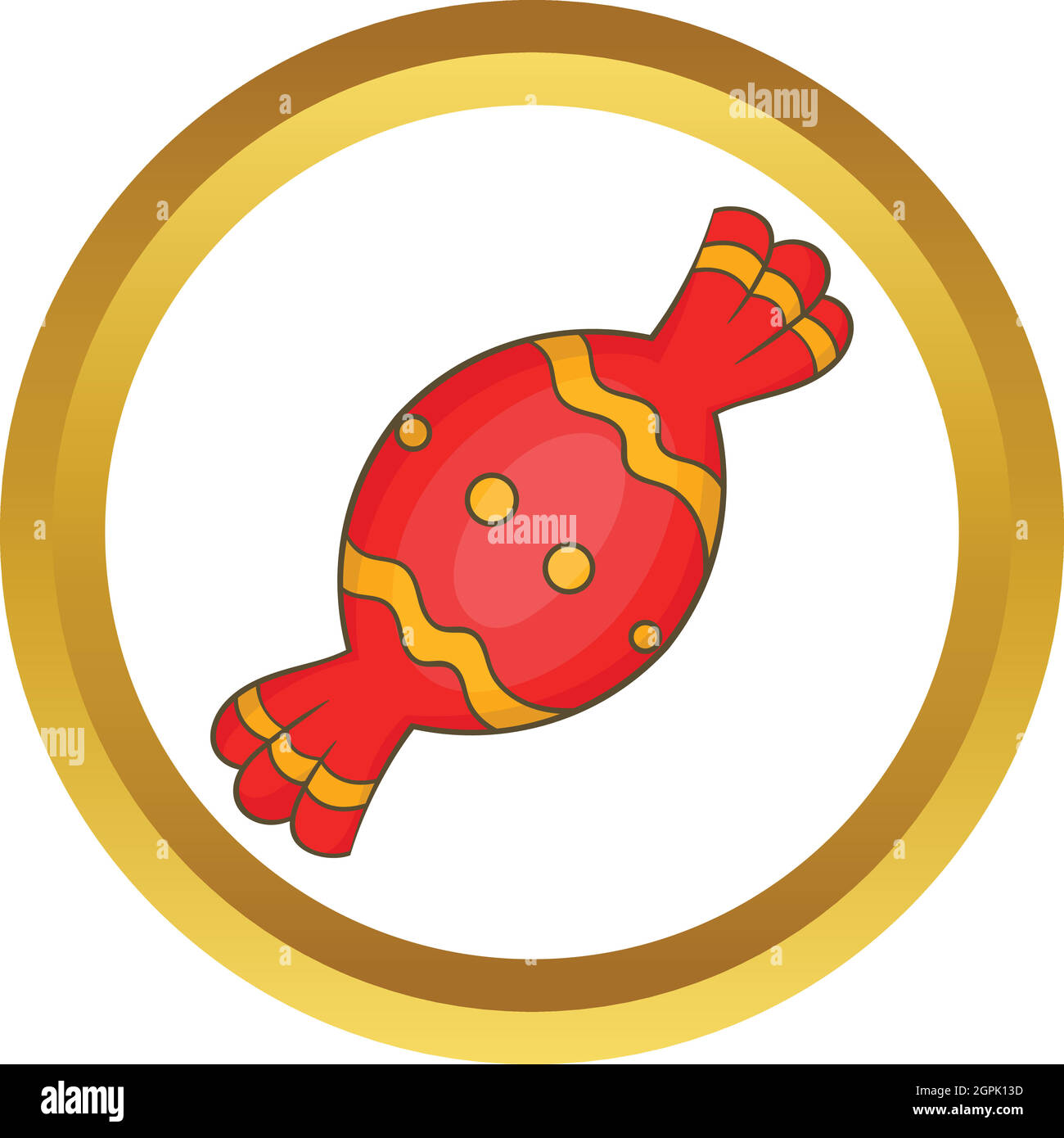 Caramel vector illustration Stock Vector Images - Alamy