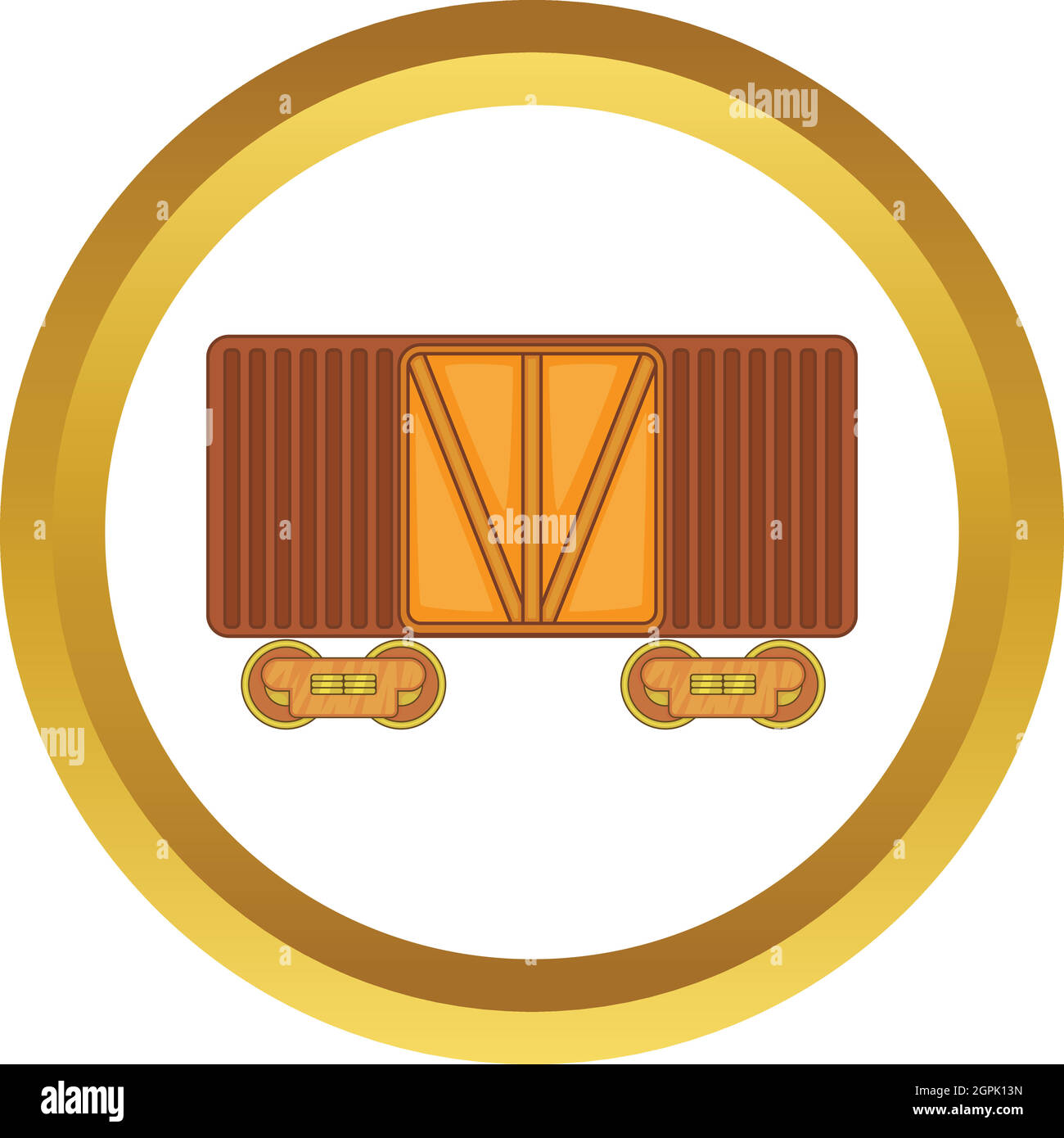 Freight train vector icon Stock Vector Image & Art - Alamy