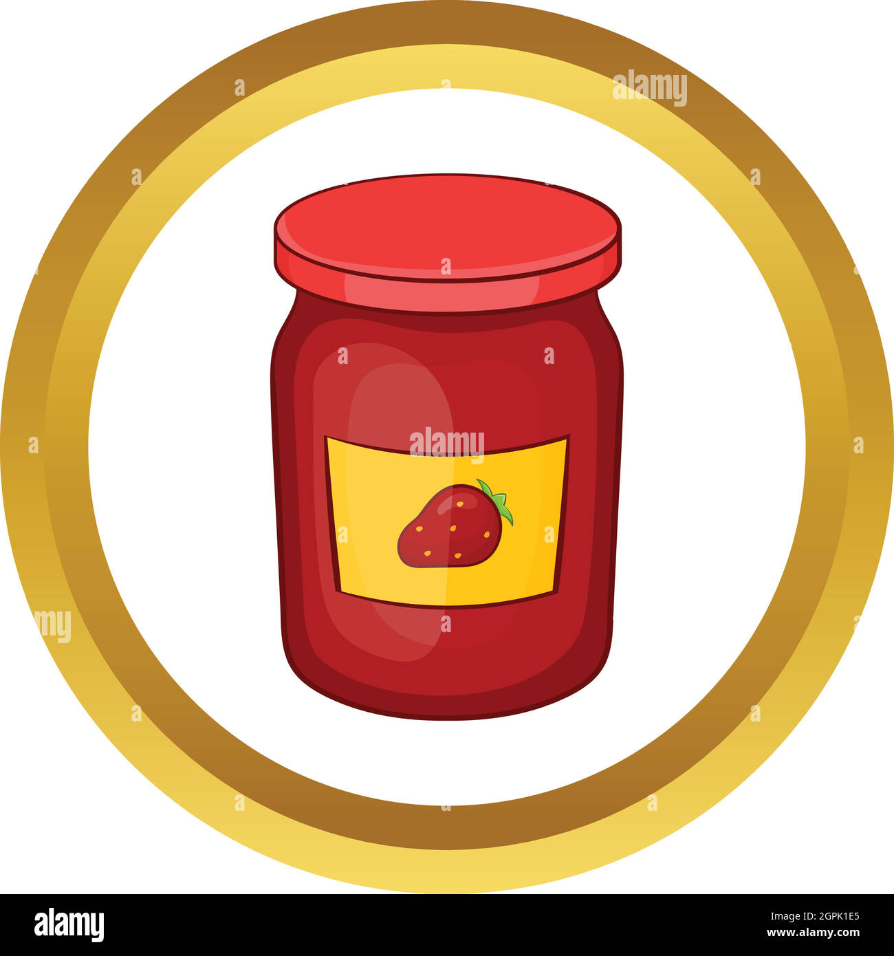 Cartoon jam jar hi-res stock photography and images - Alamy