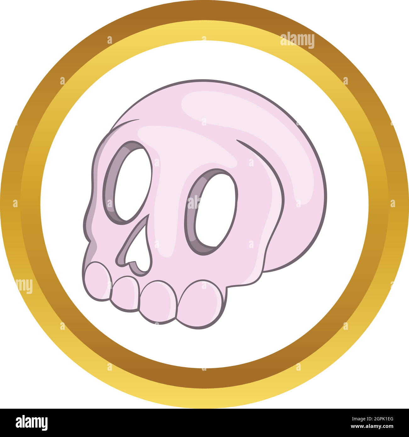 Halloween holiday concept skull Stock Vector Images - Alamy