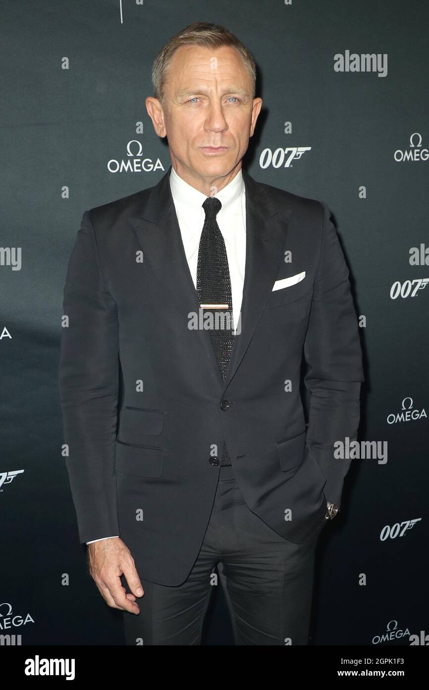 New York - NY - 20191204 - Daniel Craig x OMEGA to Unveil New Bond ...