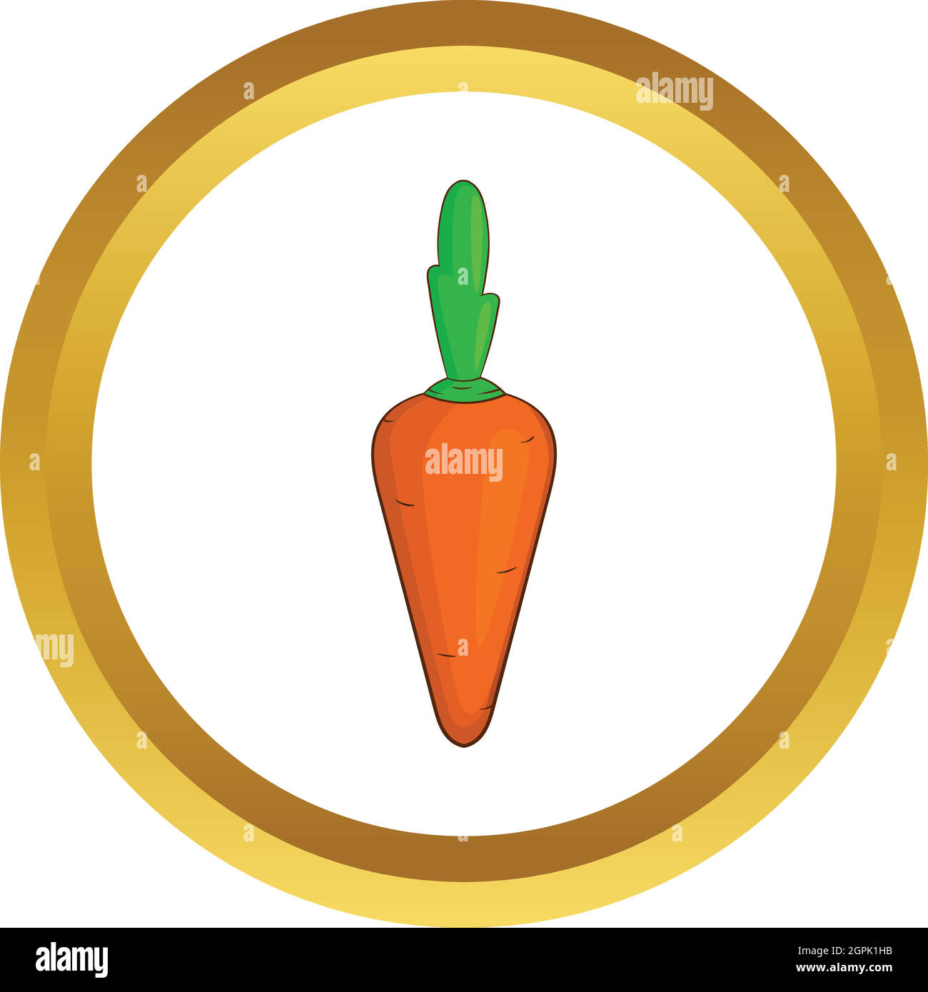 Carrot vector icon Stock Vector Image & Art - Alamy