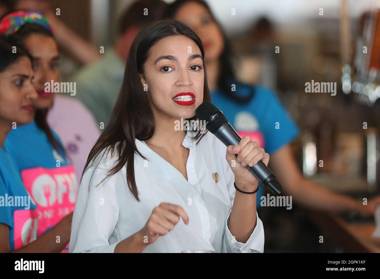 Queens - NY - 20190531-Congresswoman Alexandria Ocasio-Cortez Visits ...