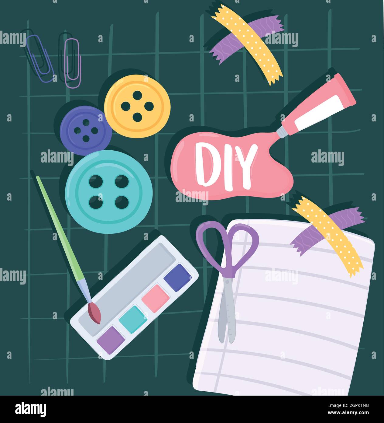 craft and diy project Stock Vector Image & Art - Alamy