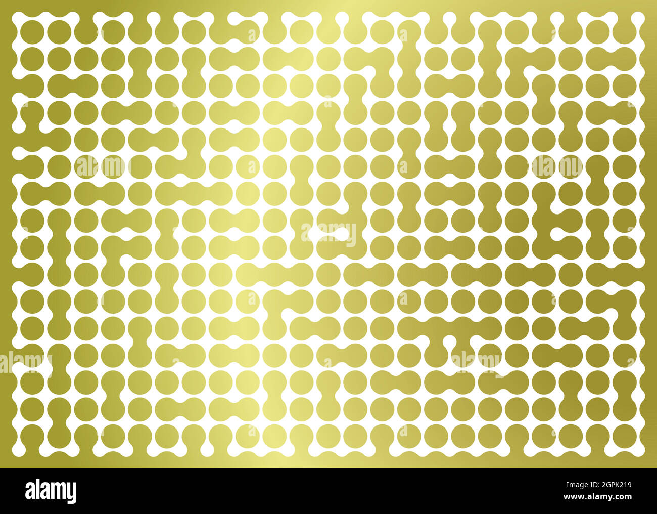 Gold connection concept idea, symbol illustration Stock Vector Image ...