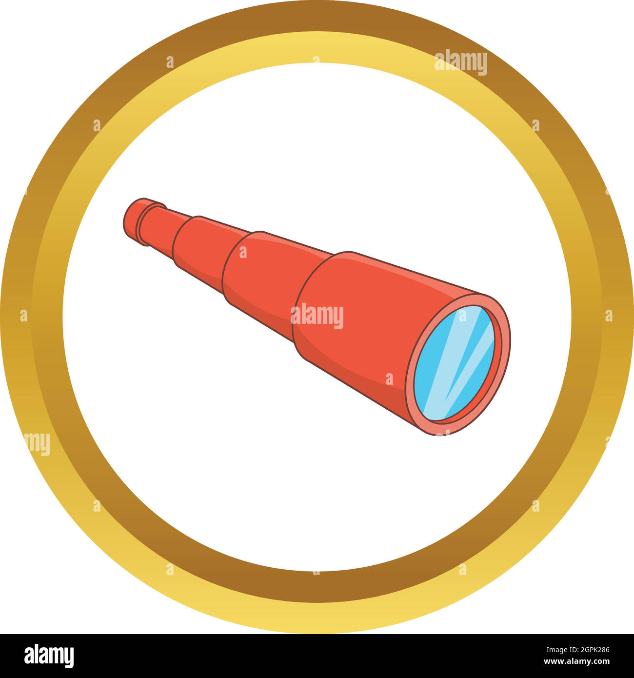 Scope cartoon hi-res stock photography and images - Alamy