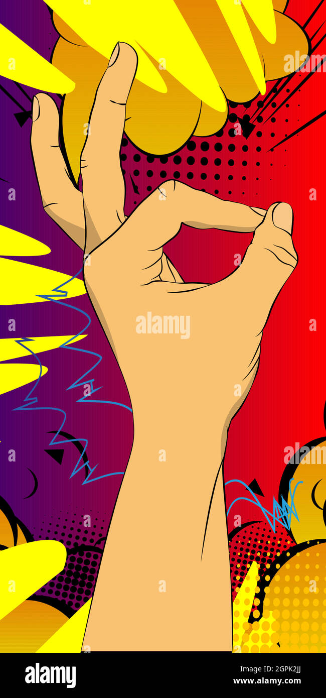 Human hand sign Stock Vector Images - Alamy