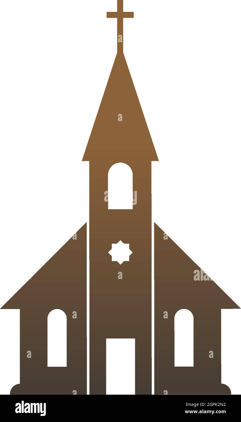 Chruch icon logo sign vector design illustration Stock Vector Image ...