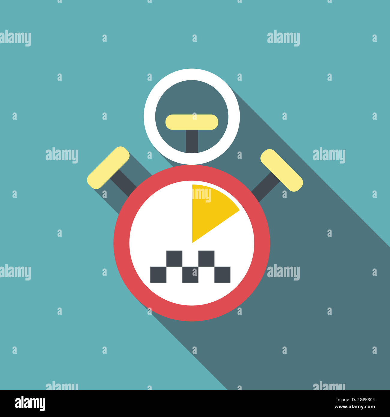 Taxi driver shadow Stock Vector Images - Alamy