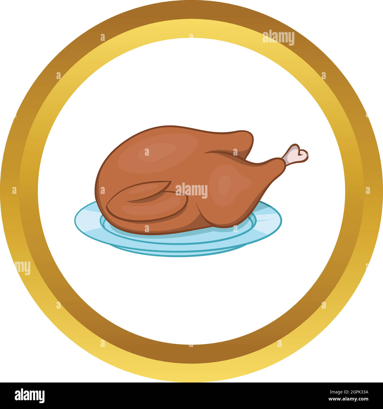Thanksgiving turkey vector icon Stock Vector Image & Art - Alamy