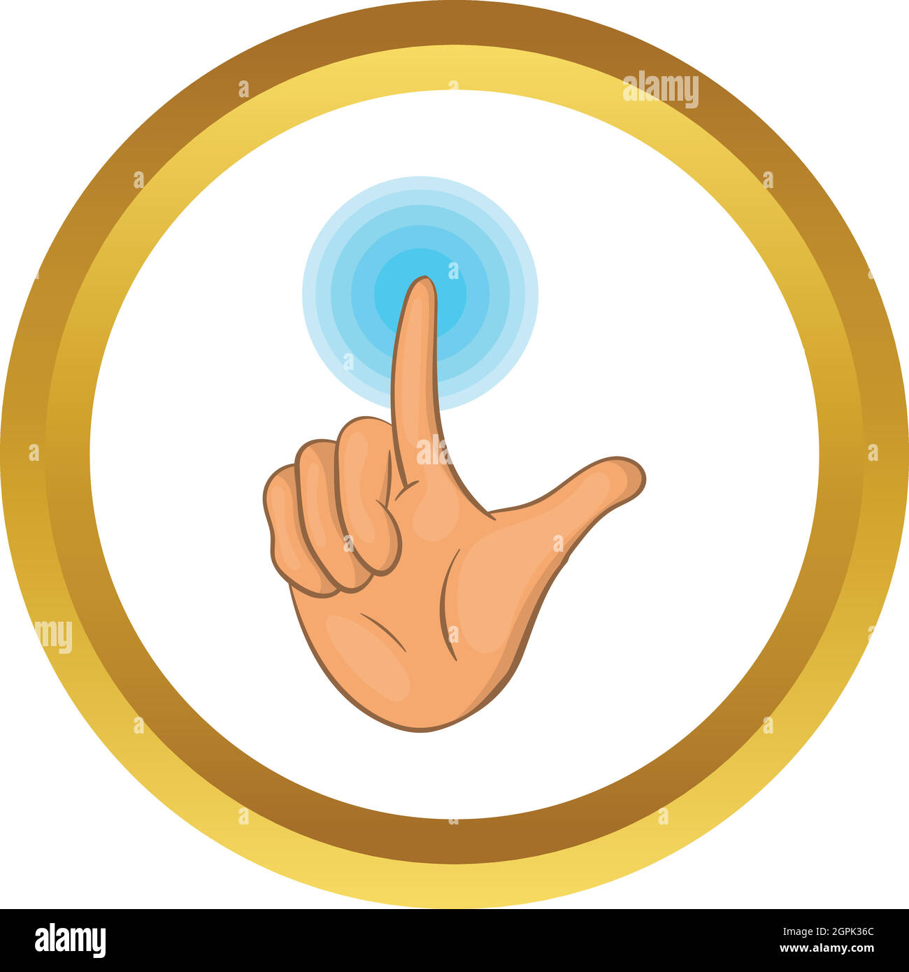 Touch screen vector icon Stock Vector Image & Art - Alamy