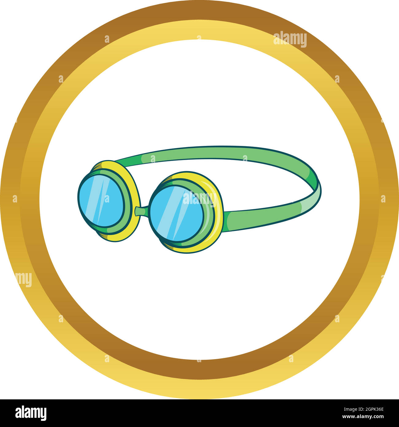 Goggles vector icon Stock Vector Image & Art - Alamy