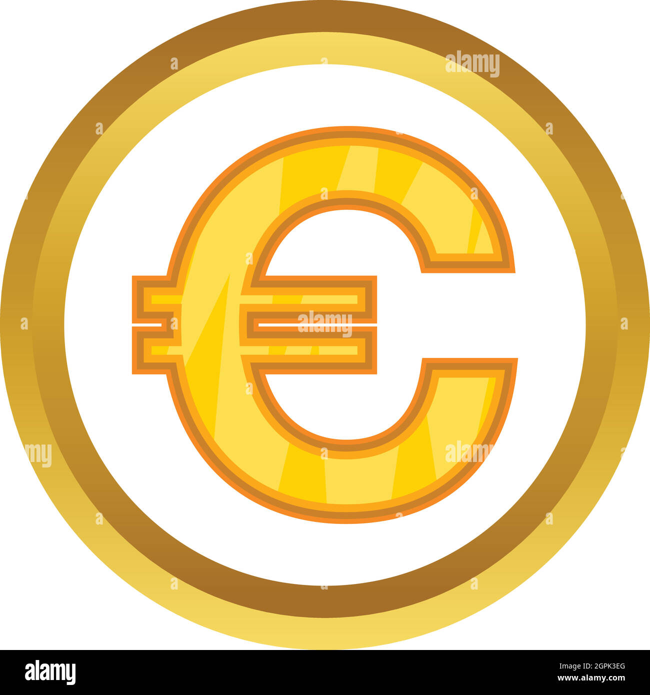 Euro vector icon Stock Vector Image & Art - Alamy