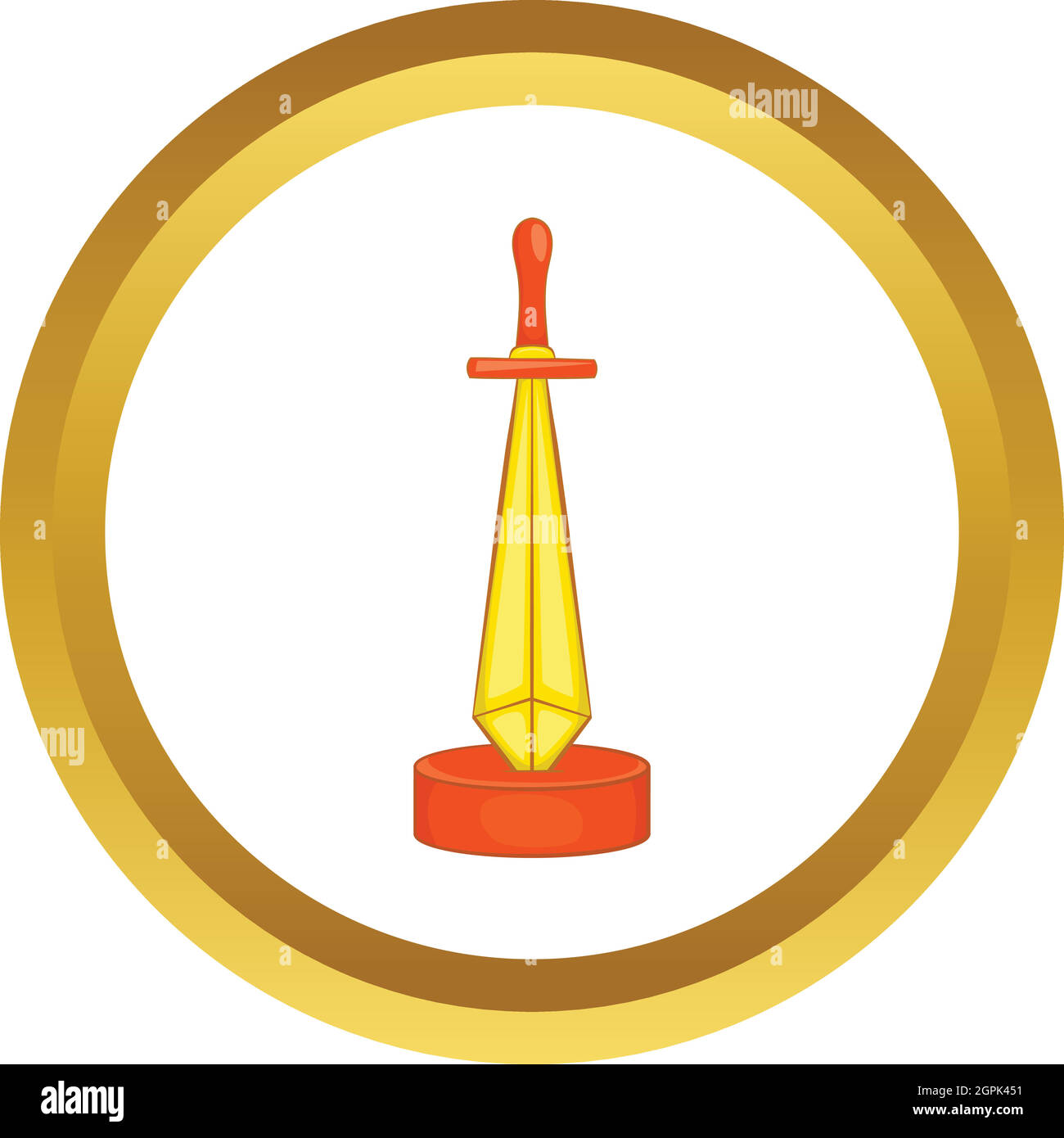 Golden sword hi-res stock photography and images - Alamy