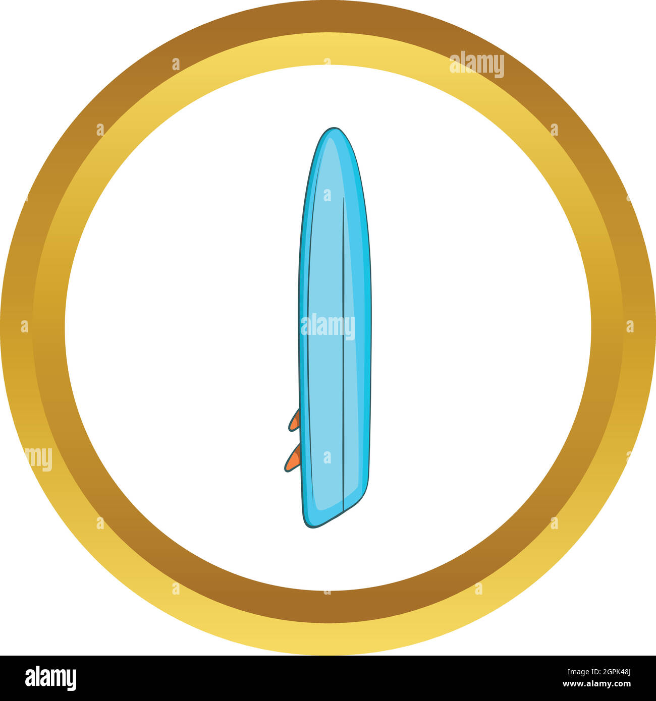 Surfboard vector icon Stock Vector Image & Art - Alamy