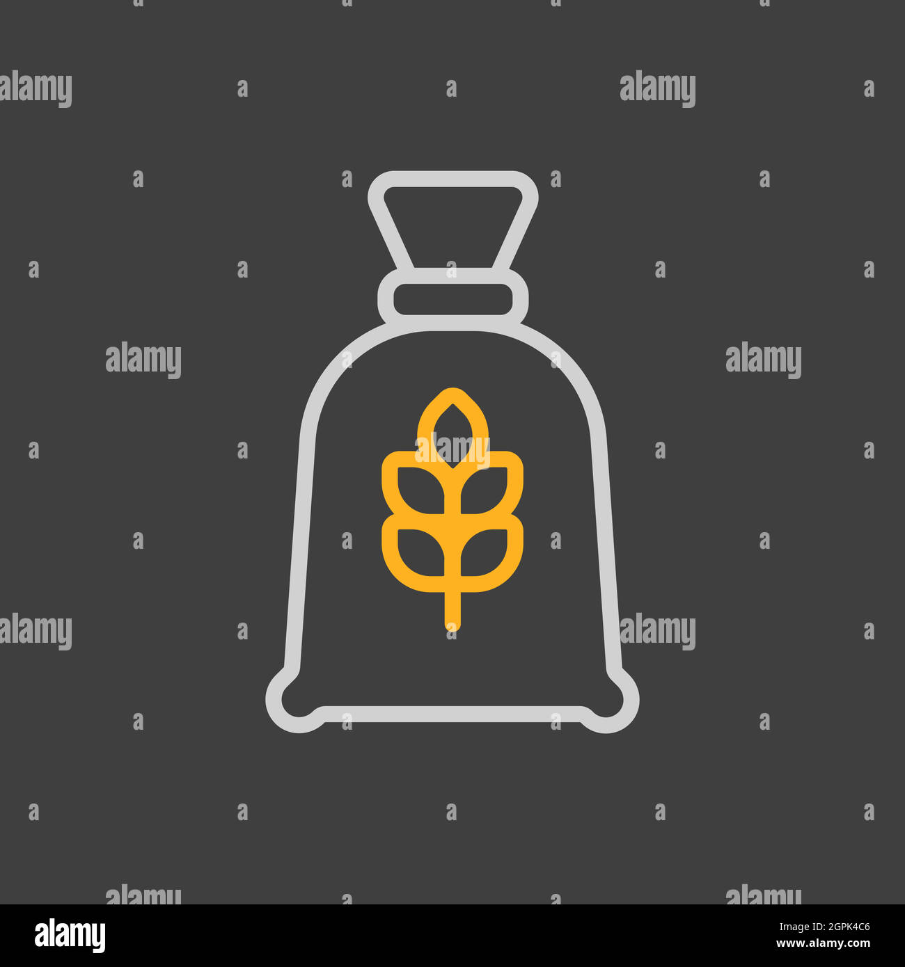 Flour bag vector hi-res stock photography and images - Alamy