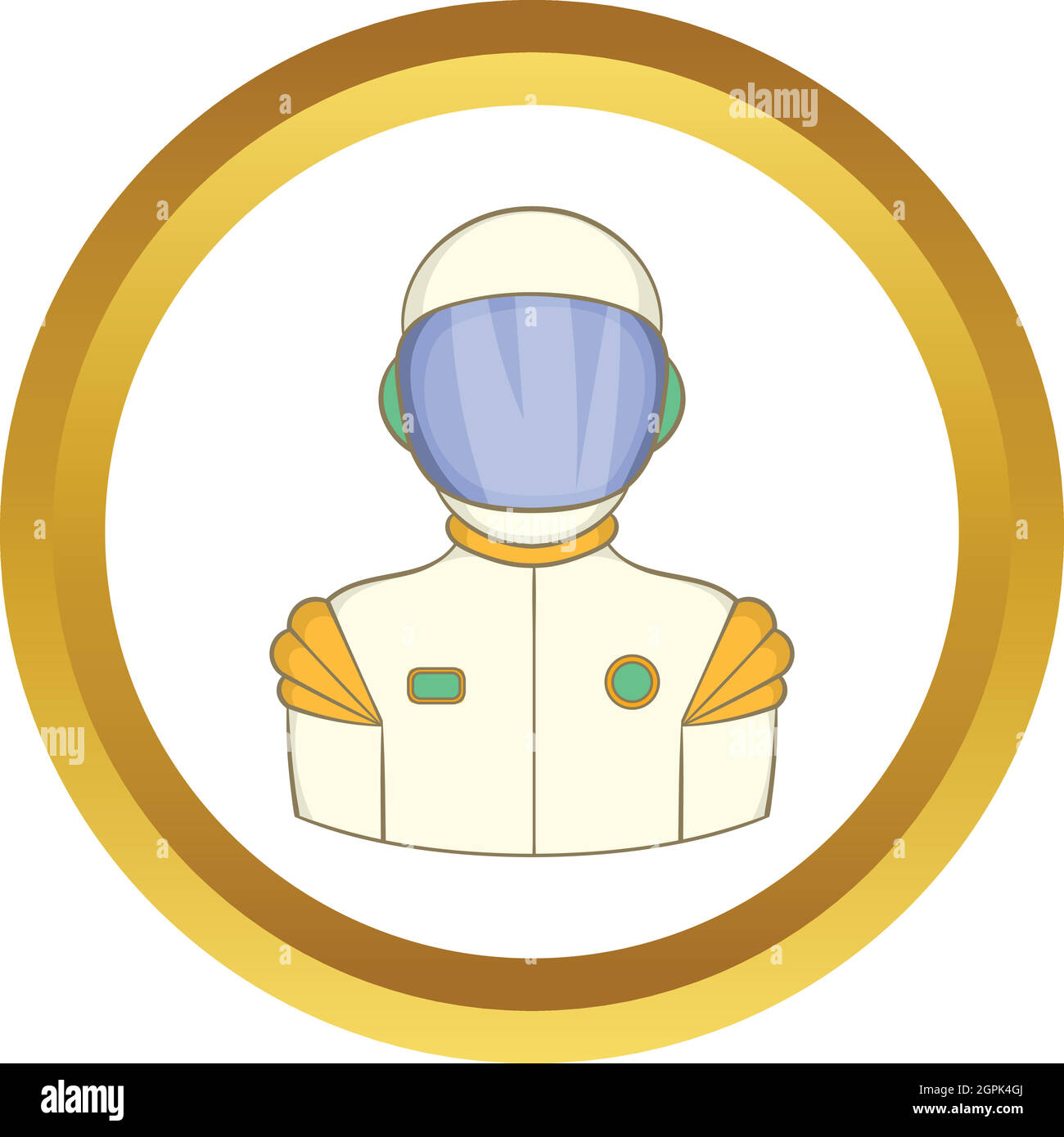 Astronaut vector icon Stock Vector Image & Art - Alamy