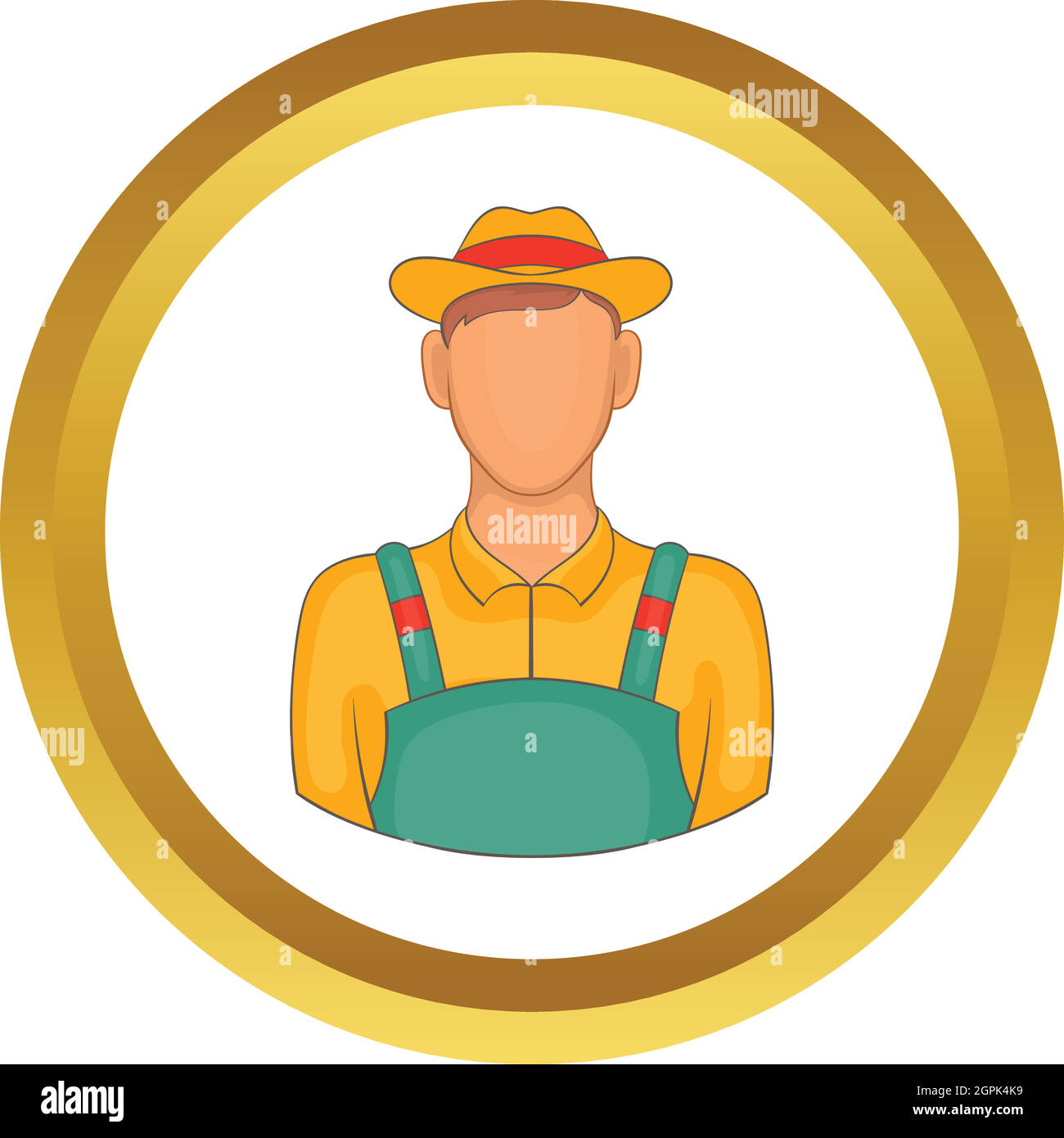 Farmer vector hi-res stock photography and images - Alamy