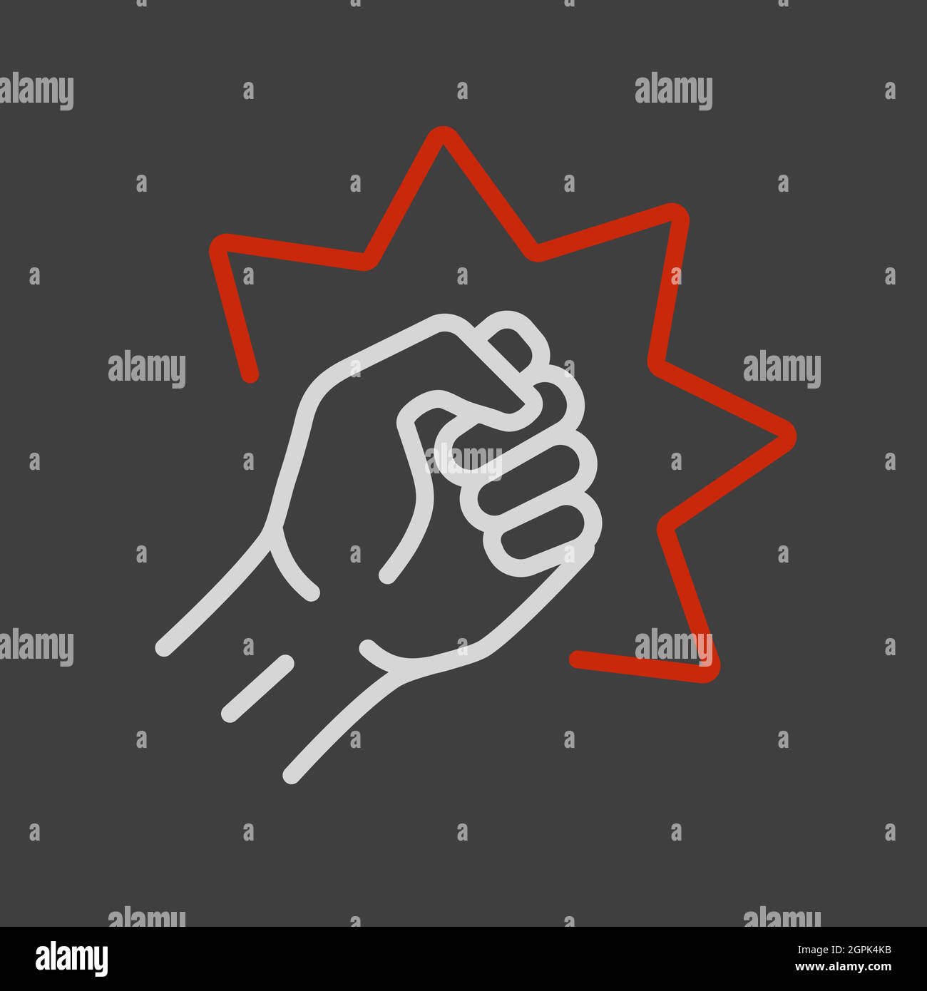 Raised clenched fist hi-res stock photography and images - Alamy