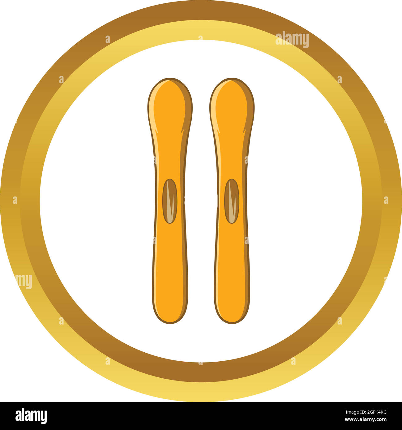 Ski vector hi-res stock photography and images - Alamy