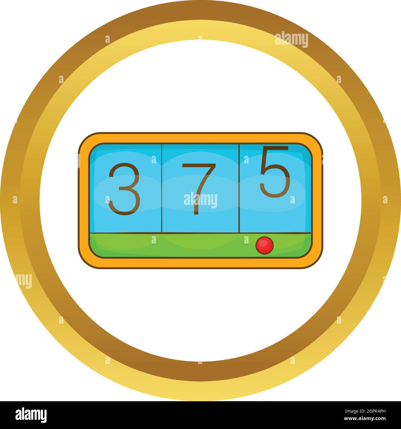 Taximeter vector icon Stock Vector Image & Art - Alamy