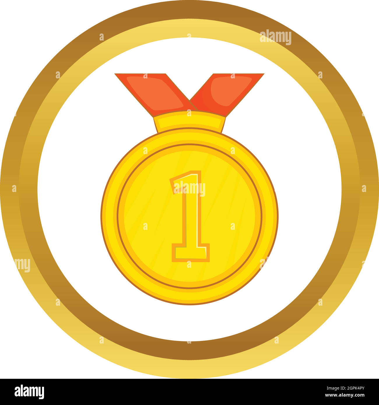 First place award ribbon Stock Vector Images - Alamy