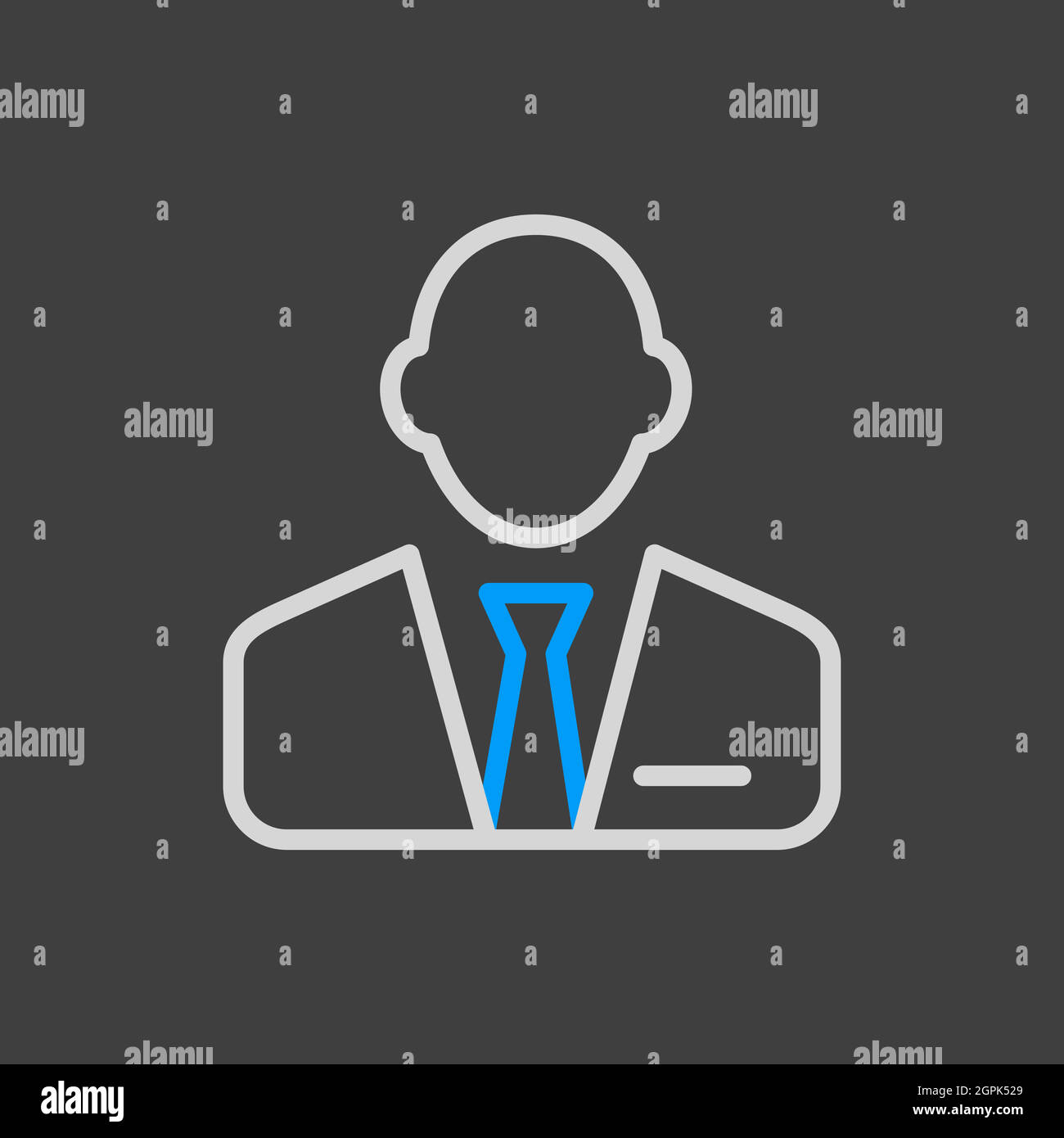 Man in outline hi-res stock photography and images - Alamy