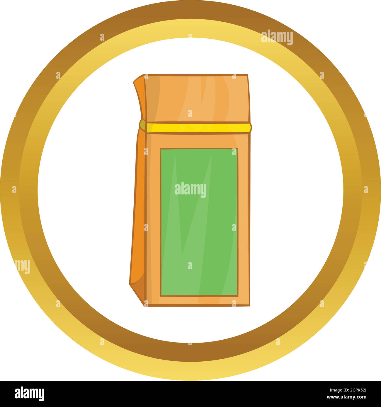 Tea bag icon cartoon hi-res stock photography and images - Alamy