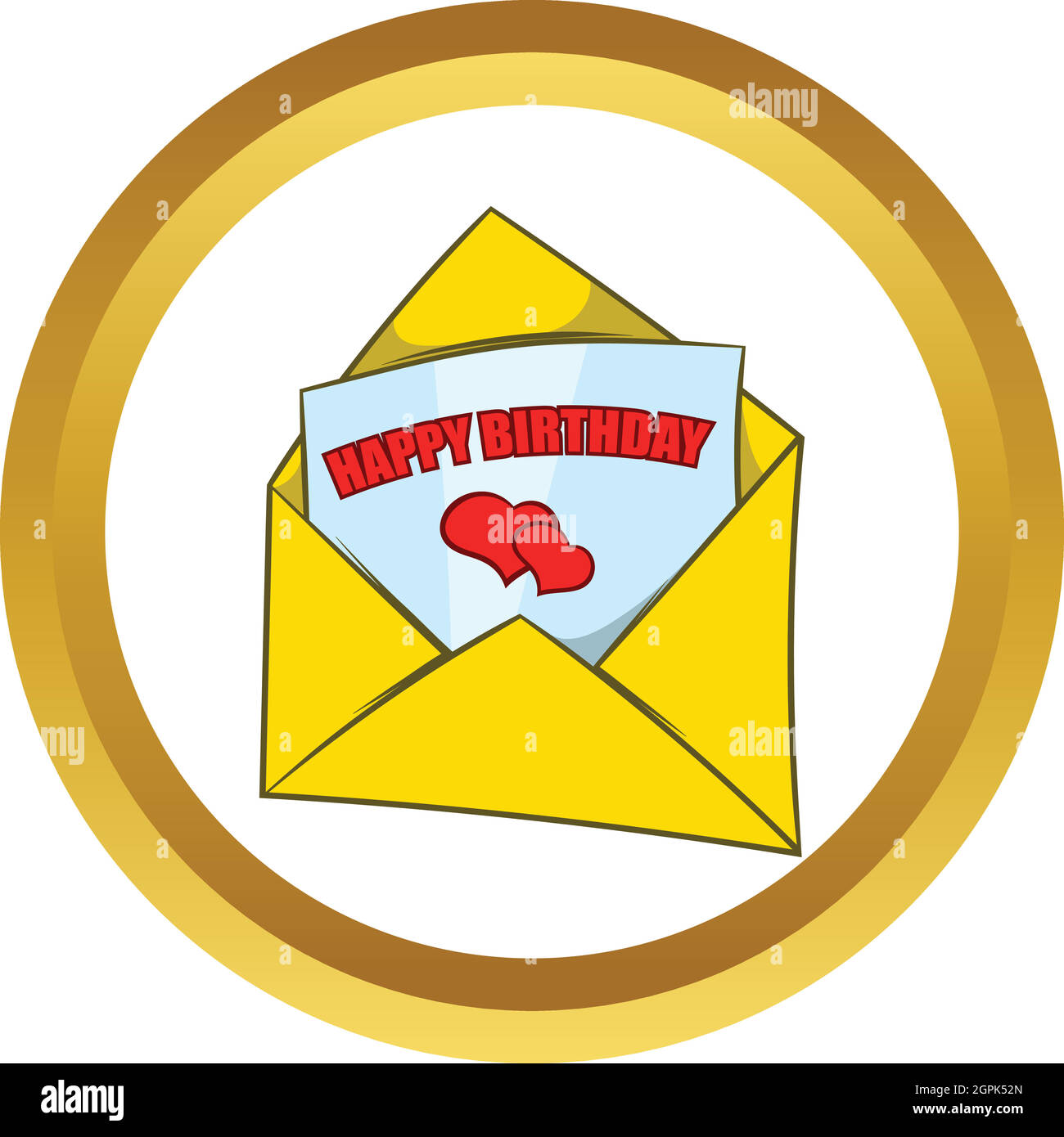 Greeting card blank Stock Vector Images - Alamy