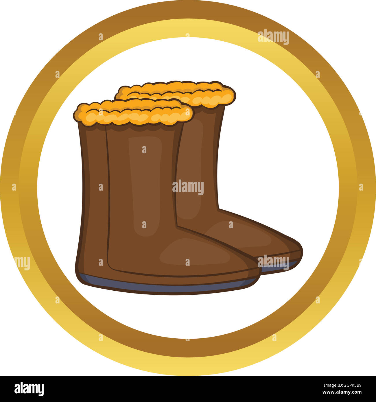 Winter shoes vector icon Stock Vector Image & Art - Alamy