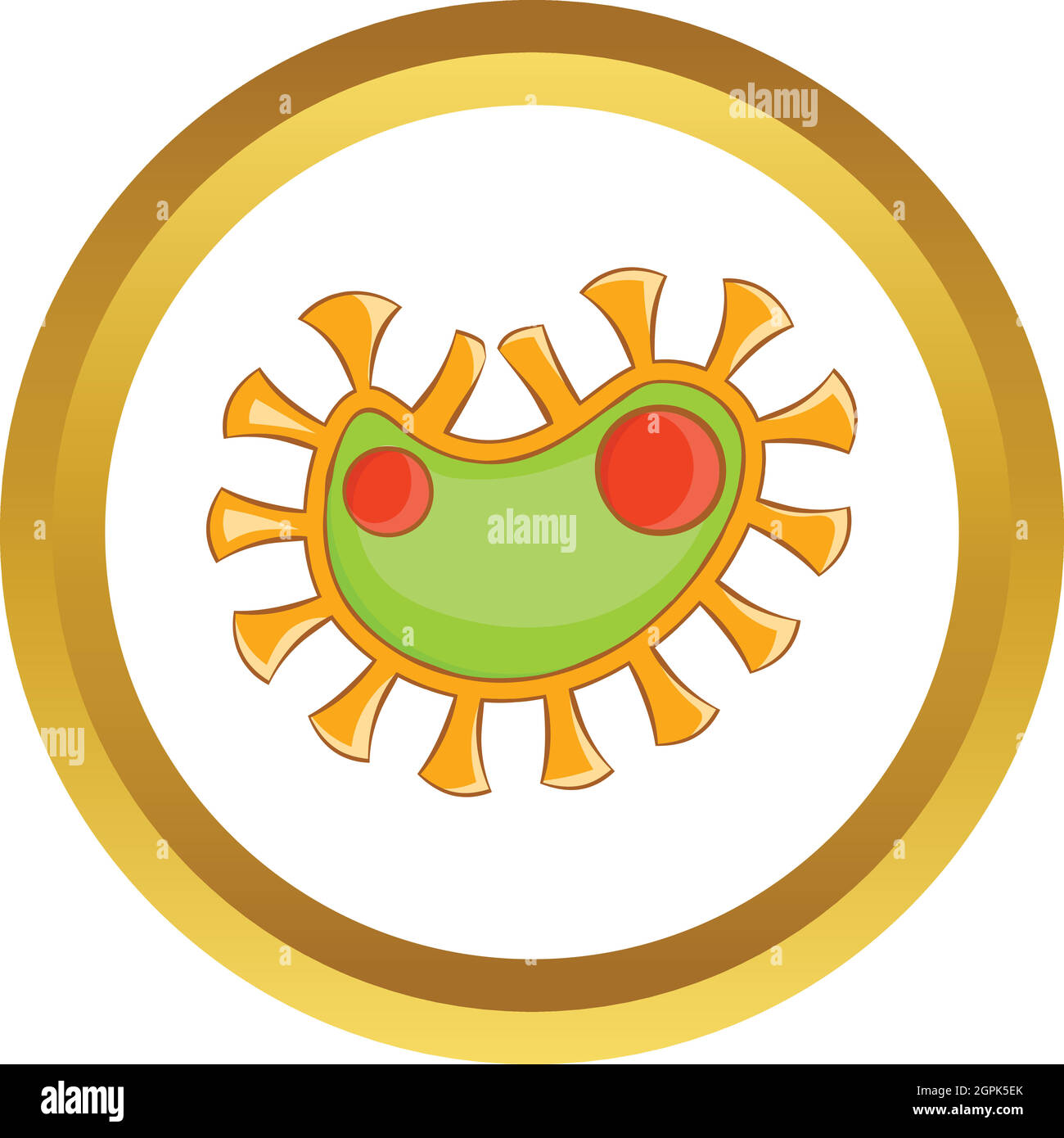 Virus vector icon Stock Vector Image & Art - Alamy
