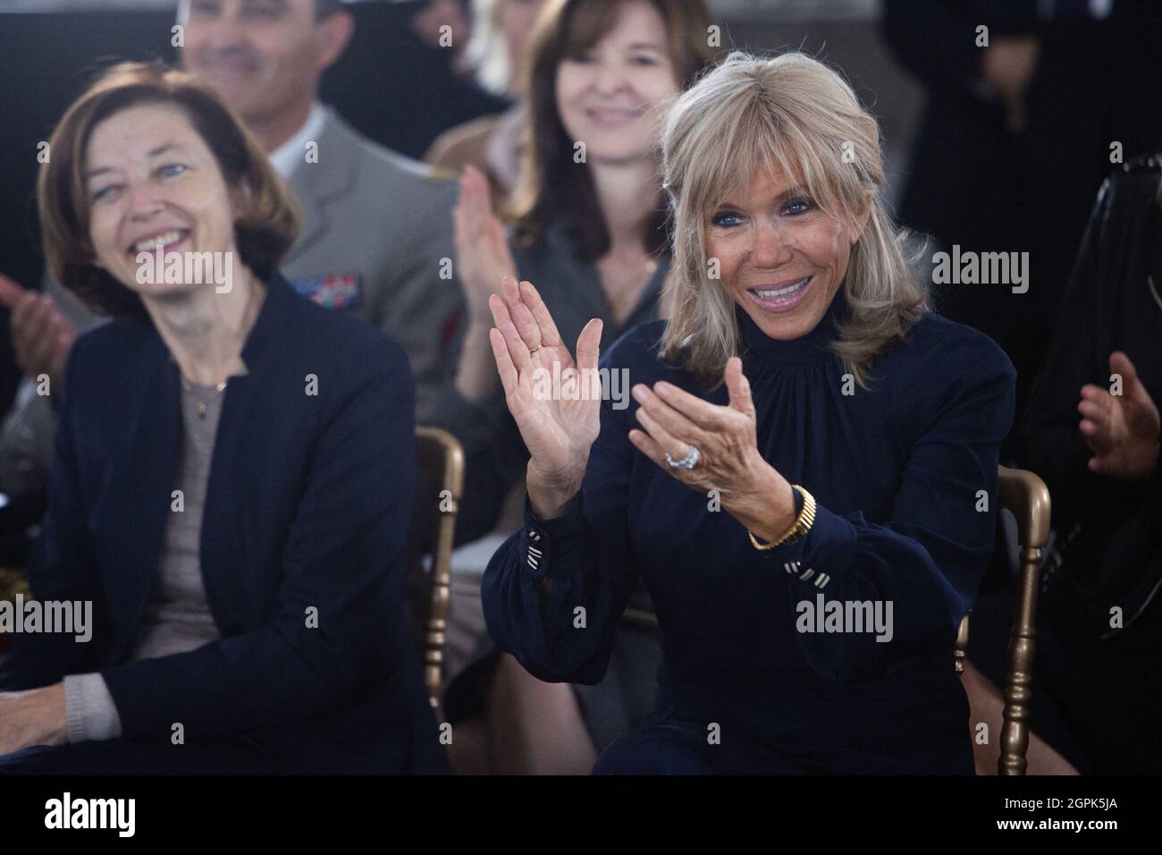 Brigitte macron and fashion hi-res stock photography and images - Alamy