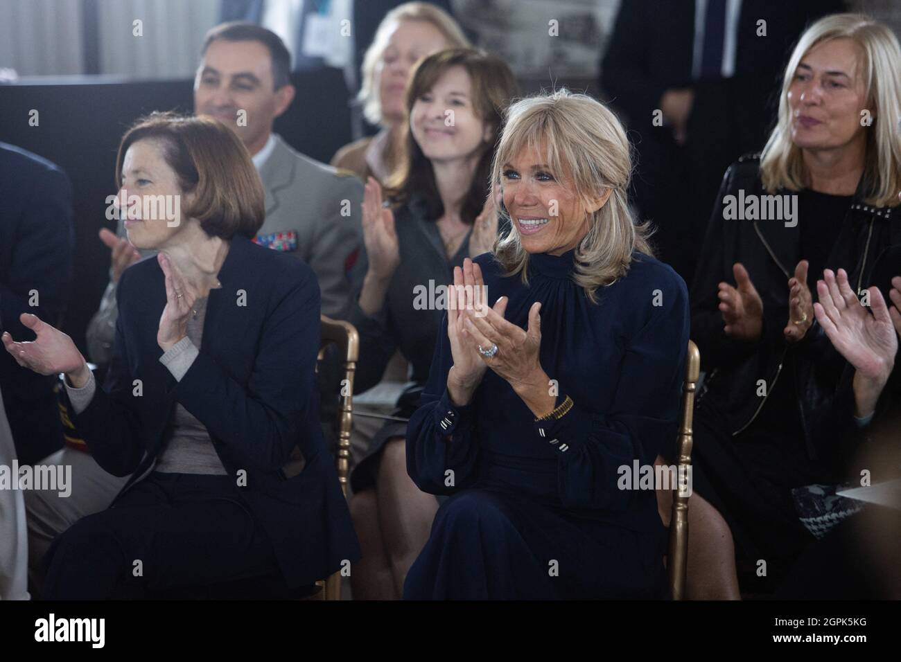 Brigitte macron and fashion hi-res stock photography and images - Alamy