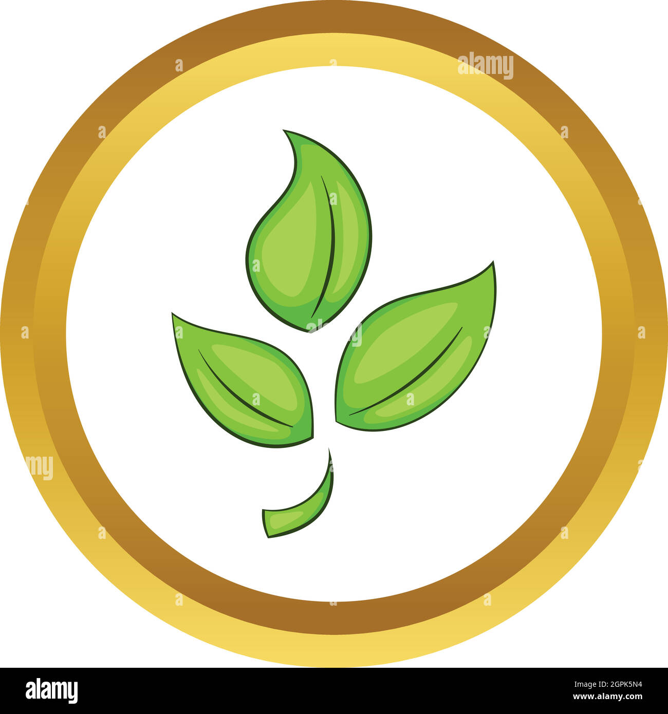 Plant symbol vector Stock Vector Images - Alamy