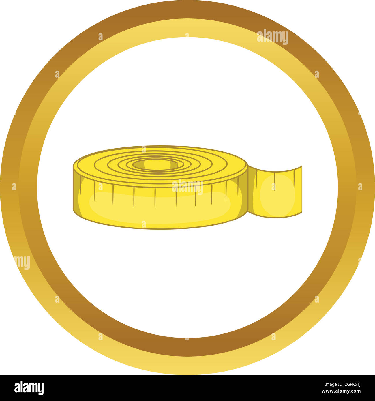 Measuring tape vector icon Stock Vector Image & Art - Alamy
